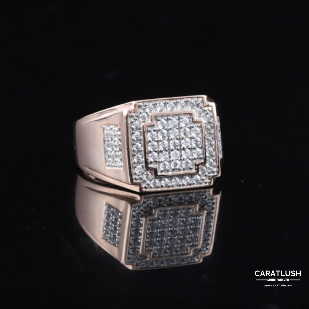 ADAM DIAMOND MEN RING – CARATLUSH.COM