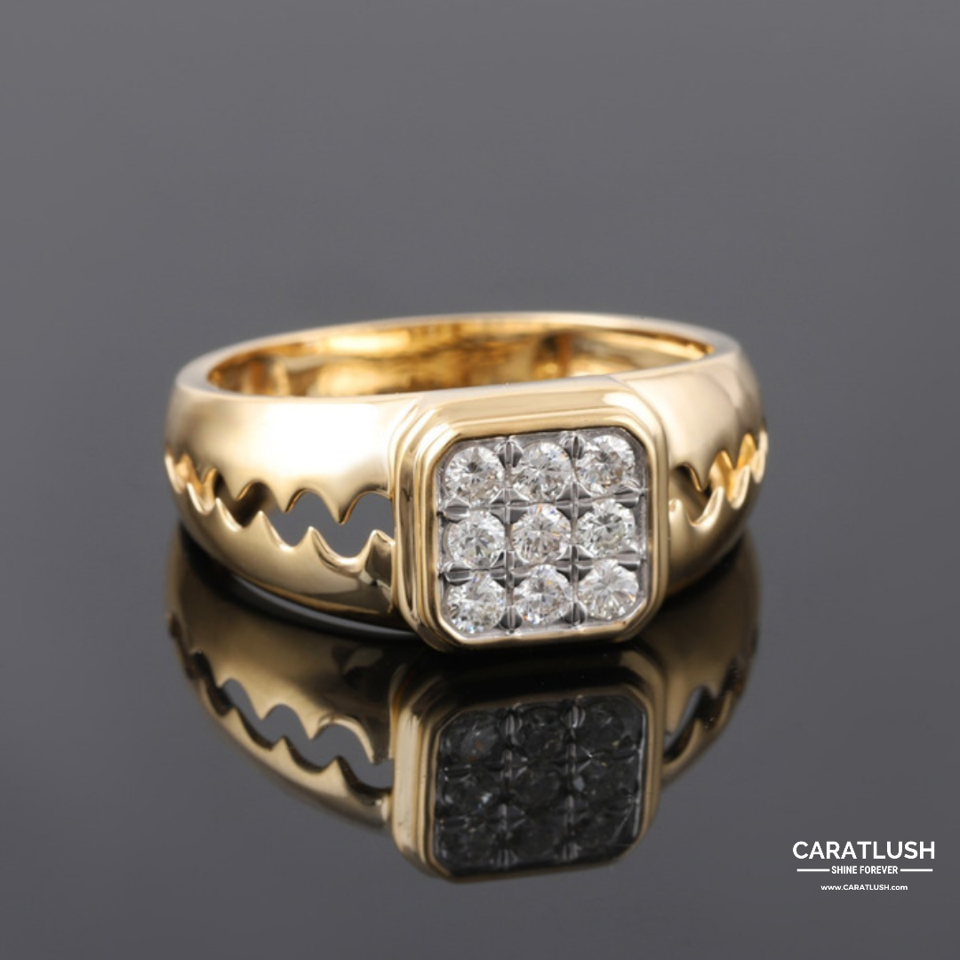 SIMON DIAMOND MEN RING – CARATLUSH.COM